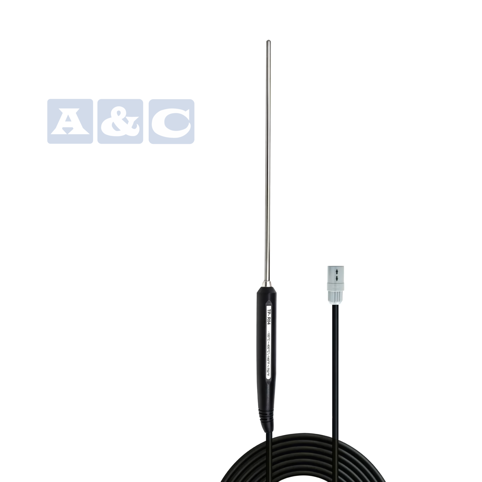 PT100 Immersion 375/376 TP-R04 probe para Center - A&C Ingeniería